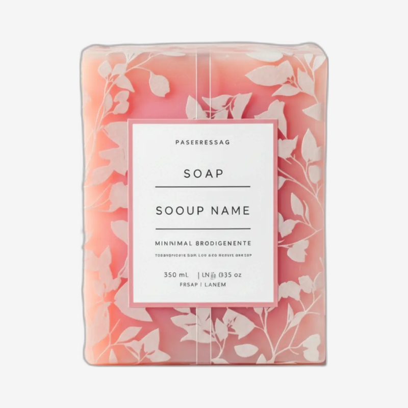 Transparent Soap Wrap Label - Custom Printed Packaging Boxes ...